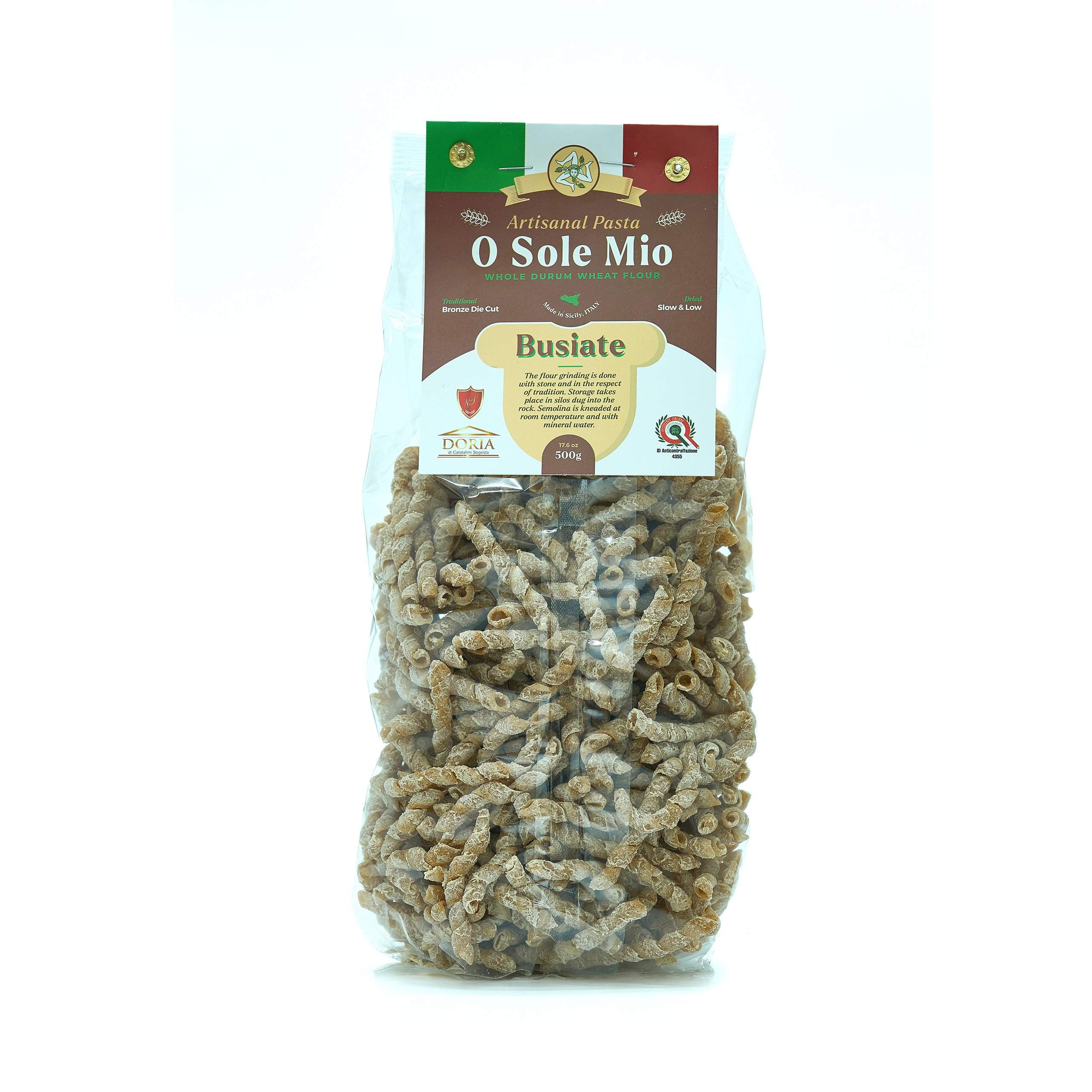 Busiate - Whole Wheat | Florida Olive Farm